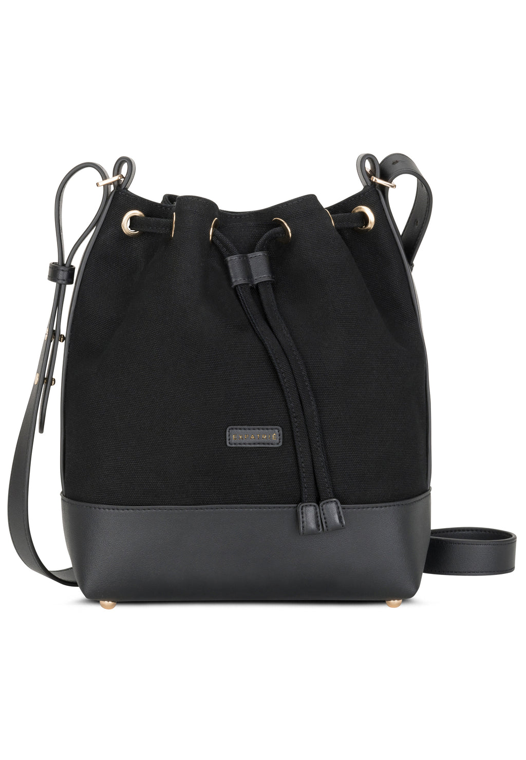 Expatrié Kleine Beuteltasche "Lily" aus Canvas & Kunstleder für Damen